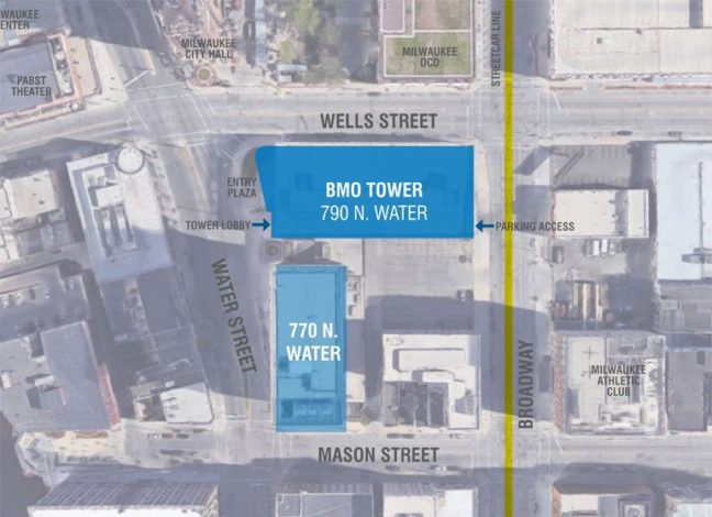 BMO Tower construction begins in downtown Milwaukee