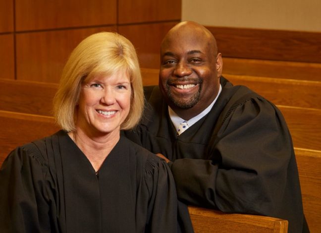 Community Service: Judge Derek Mosley & Judge JoAnn Eiring