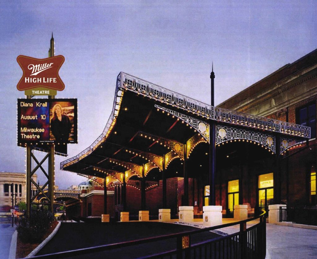 Milwaukee Theatre to become Miller High Life Theatre