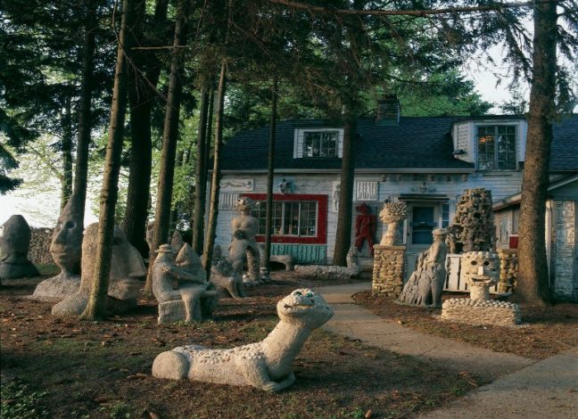 Protective enclosures proposed for Mary Nohl's Fox Point sculptures